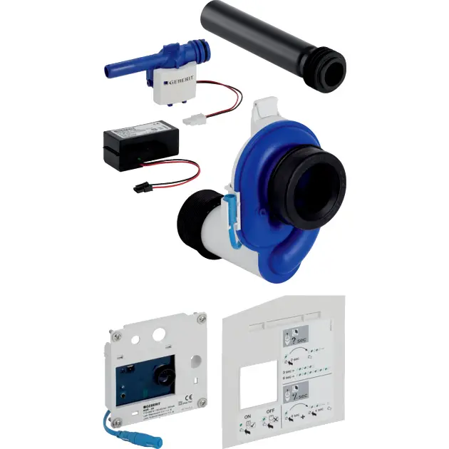 Geberit Spülsysteme - Elektronische verdeckte Pissoirsteuerung ...