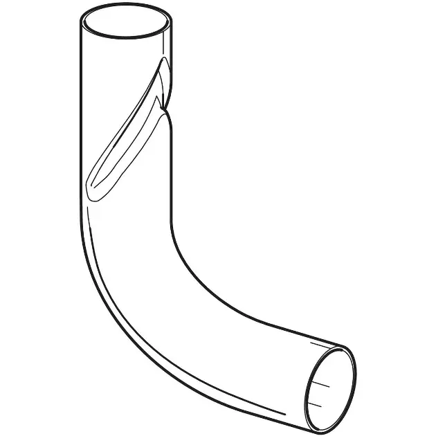 Geberit Accessoires - Coude PE BottomTurn, d 110 mm, noir 367.615.16.1 ...