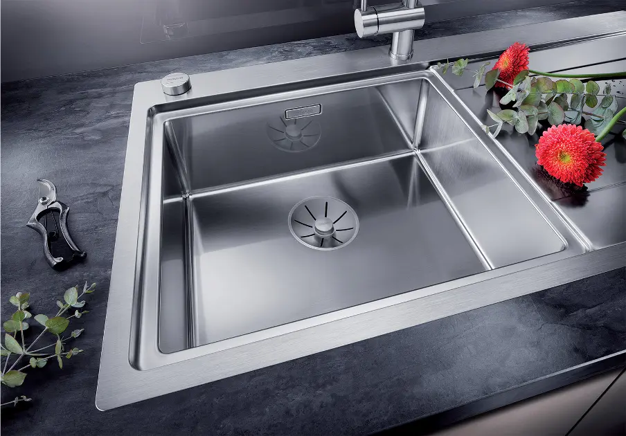 Blanco Divon II - Spülbecken, 100x51 cm, mit Abtropffläche und ...