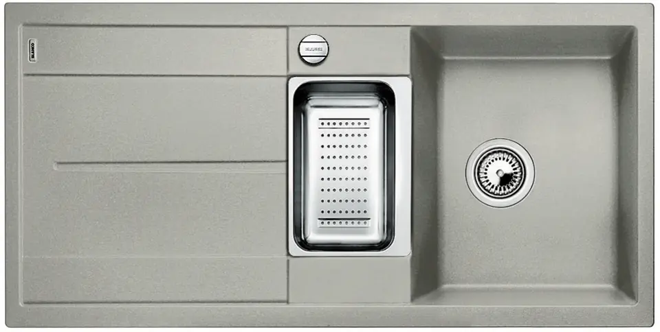 Blanco Metra 6 - Silgranitový dřez, 100x50 cm, s ovládáním odtoku ...