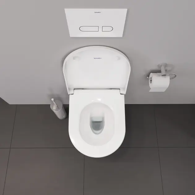 Duravit D-Neo - Wand-WC Compact, Rimless, weiß 2587090000 | Sanitino.de