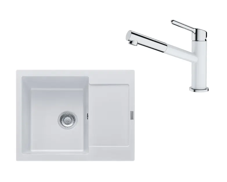 Franke Set - Set G191, lavello in fragranite MRG 611-62 e miscelatore ...