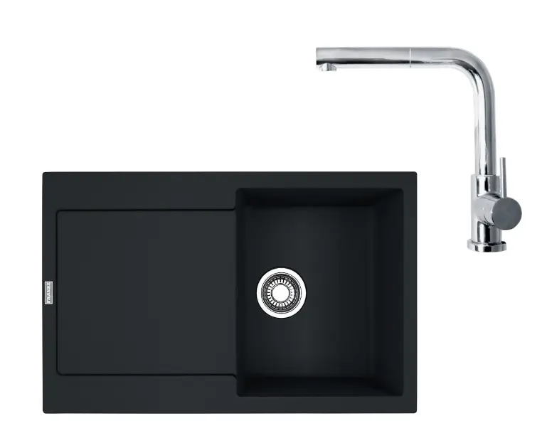 Franke Set - Set G40, lavello in fragranite MRG 611 e miscelatore FN ...