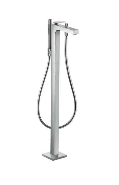 Axor Citterio - Bodenstehende Wannenbatterie, 2 Strahlen, Chrom ...