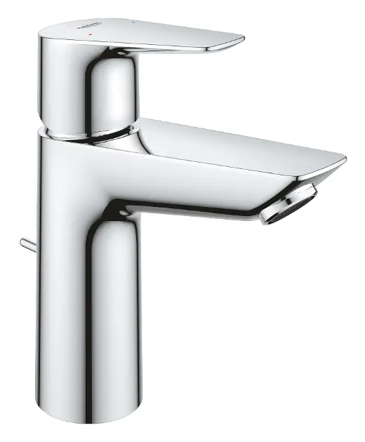 Grohe BauEdge - Umyvadlová baterie s výpustí, chrom 23758001 | Sanitino.cz