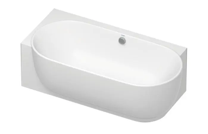 Duravit Luv - Baignoire 1850x950 mm, gauche, DuraSolid, blanc ...