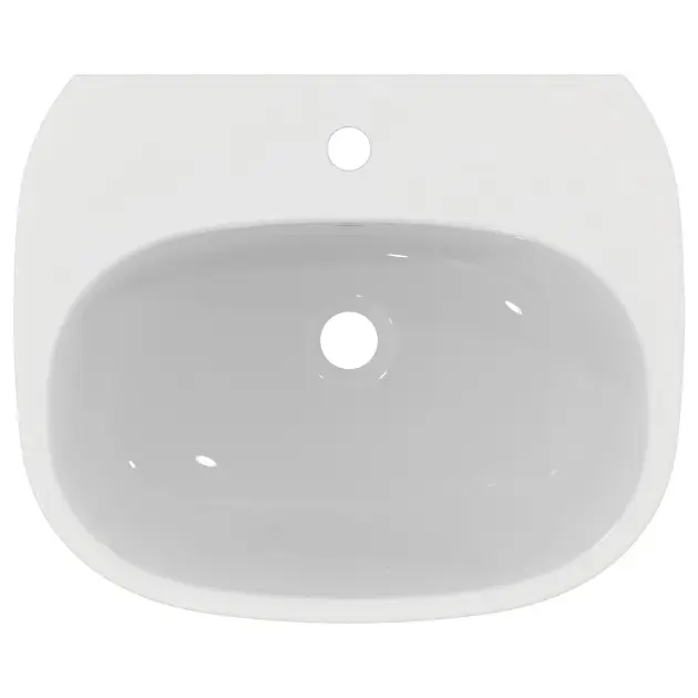 Ideal Standard Tesi - Lavabo 60x48 cm, avec trop-plein, trou pour ...