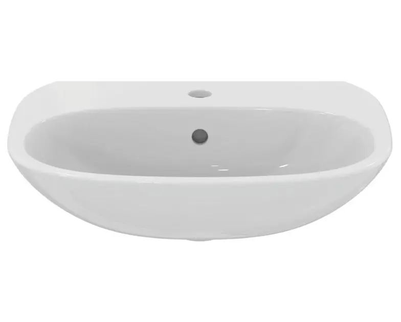 Ideal Standard Tesi - Waschtisch 60x48 cm, mit Überlauf, Hahnloch, weiß ...