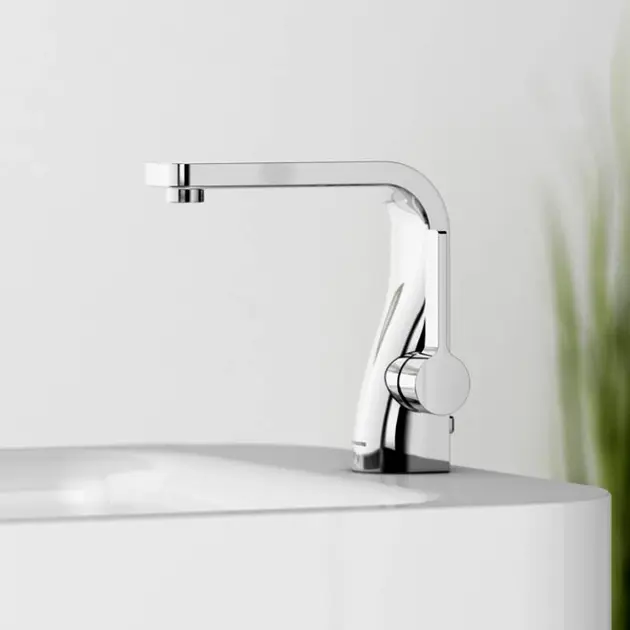 Steinberg 230 - Miscelatore da lavabo con piletta di scarico, cromo 230 1000 | Sanitino.it