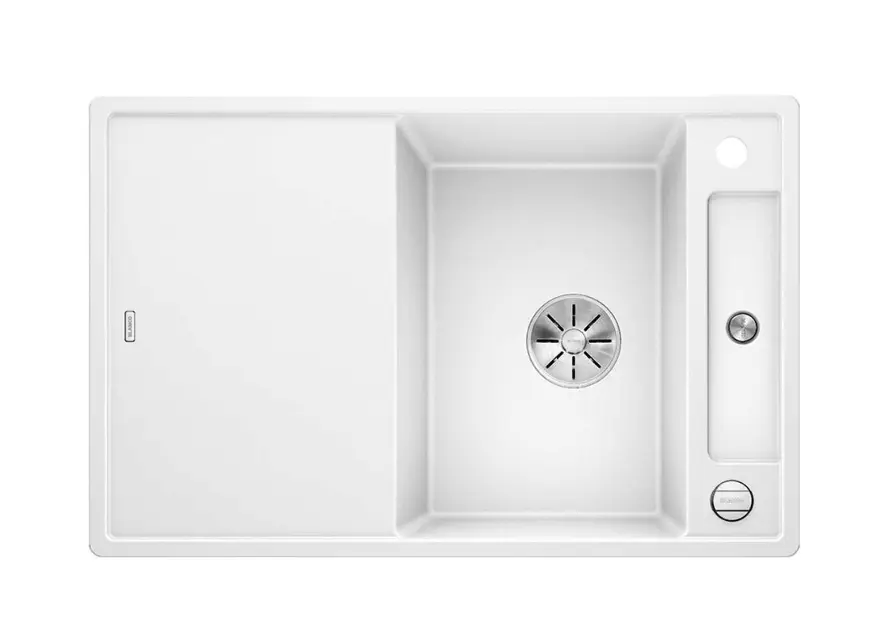 Blanco Axia III 45 - Lavello in silgranit, 78x51 cm, con accessori, InFino, bianco 523187 ...