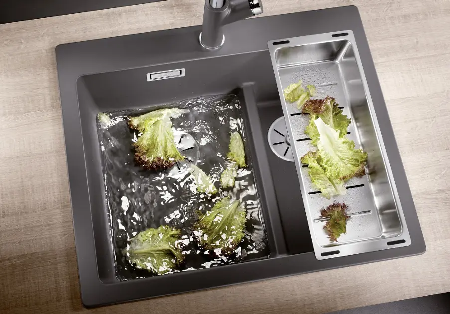 Blanco Pleon 6 Split - Silgranitspüle, 62x51 cm, Anthrazit 521689 ...