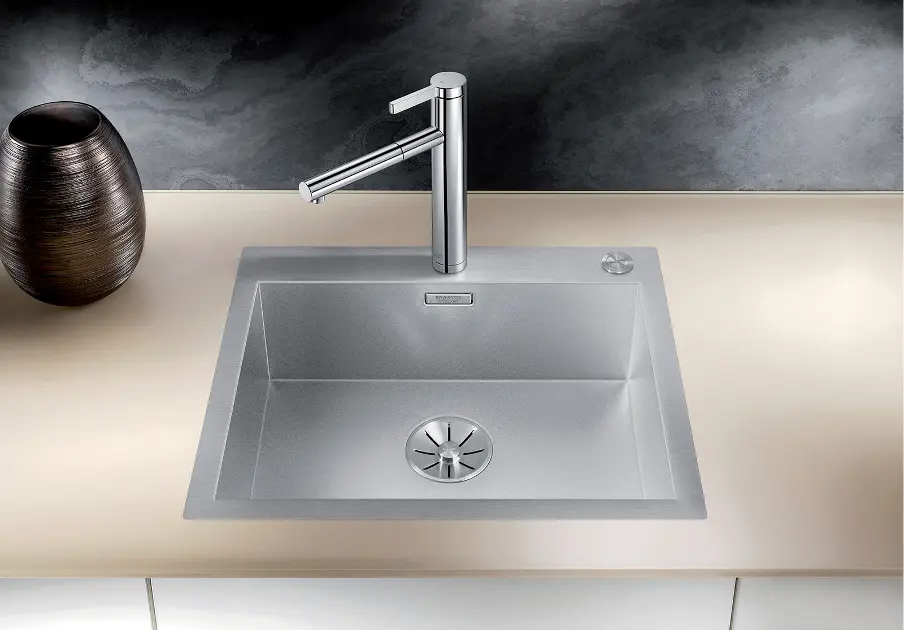 Blanco Zerox 500 - Spüle, 56x51 cm, InFino, Edelstahl Durinox 523101 ...