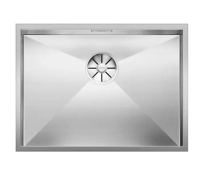 Blanco Zerox 550 - Spoelbak, 59x44 cm, rvs 521590 | Sanitino.be/nl