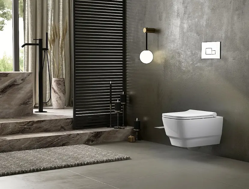 Sapho Sanitärkeramik - Wand-WC, Rimless, weiß 100214 | Sanitino.at