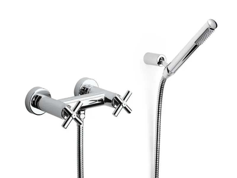 Roca Loft - Ensemble de douche avec mitigeur, 1 jet, chrome A5A2043C00 ...