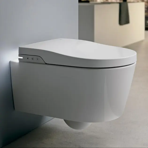 Roca Inspira - In-Wash elektronischer Bidet, Rimless, SlowClose, weiß ...