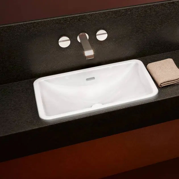 Villeroy & Boch Loop&Friends - Lavabo da semincasso, 61x41 cm, con ...