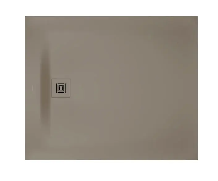 Duravit Sustano - Duschtasse 120x100 cm, DuraSolid, beige matt ...