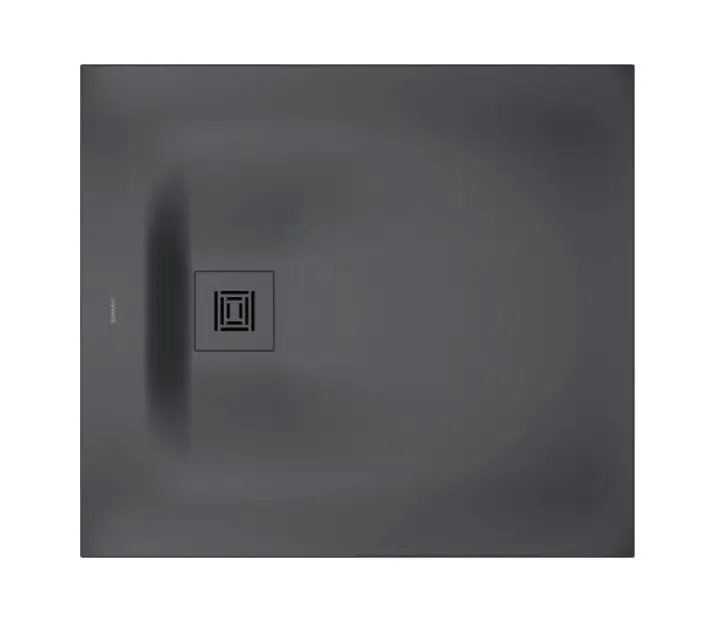 Duravit Sustano - Duschtasse 90x80 cm, DuraSolid, dunkelgrau matt ...