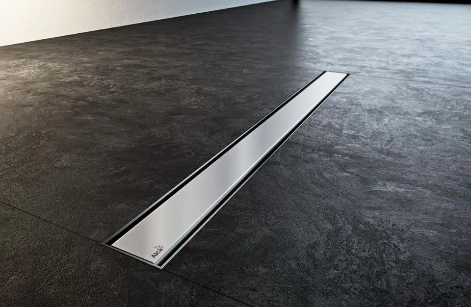 Alcadrain Système de drainage - Douchegoten - Caniveau de douche Double ...