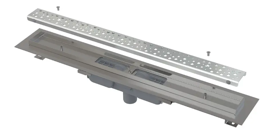 Alcadrain Douchegoten - Douchegoot Antivandaal Laag 65 cm, met rooster ...