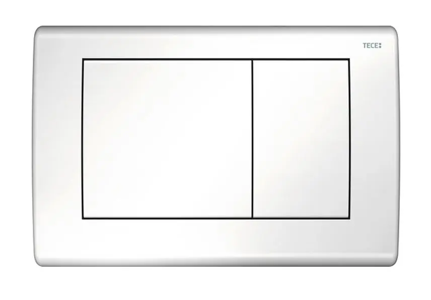 Tece TECEplanus - Placca di comando, bianco lucido 9240324 | Sanitino.it
