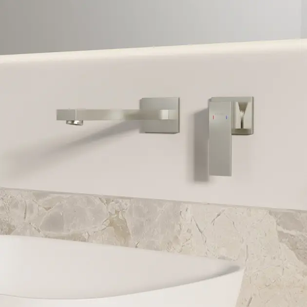 Steinberg 160 - Unterputz-Waschtischarmatur, 2-Loch-Montage, Nickel ...