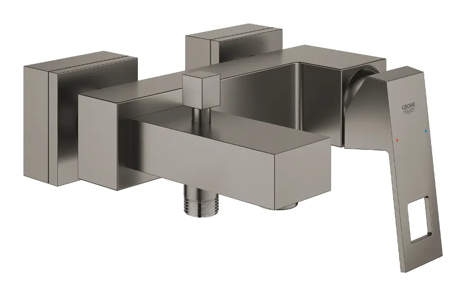 Grohe Eurocube - Badewannenarmatur, Hard Graphite gebürstet 23140AL0 ...