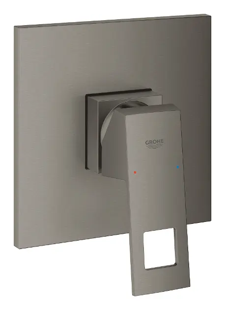 Grohe Eurocube - Afdekset voor douchemengkraan, geborsteld Hard ...