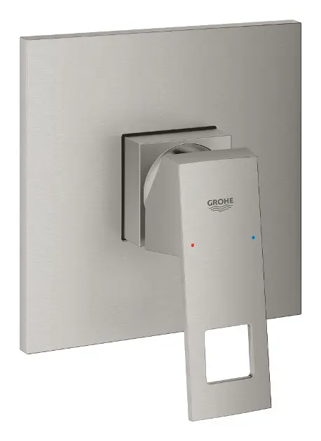 Grohe Eurocube - Unterputz-Duscharmatur, Supersteel 24061DC0 | Sanitino.de