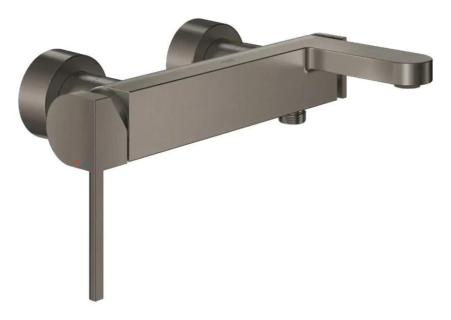 Grohe Plus - Badkraan, geborsteld Hard Graphite 33553AL3 | Sanitino.nl