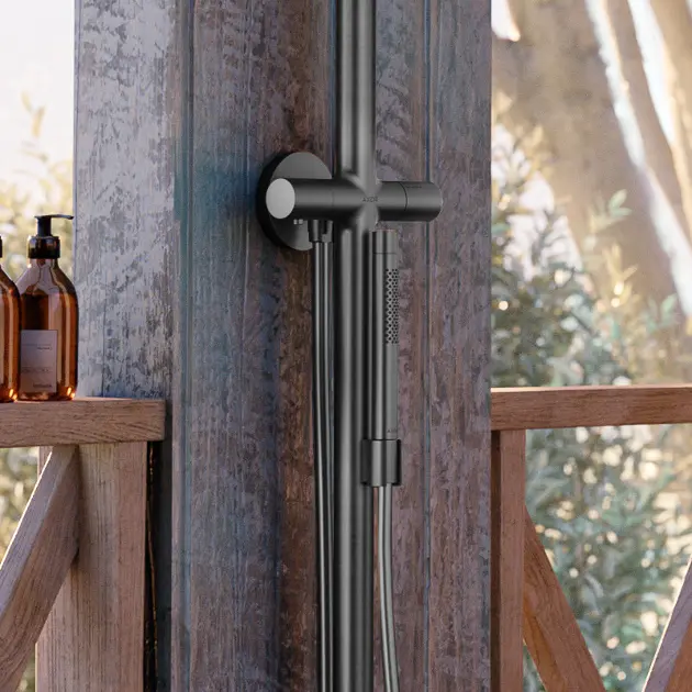 Axor Starck - Brauseset mit Armatur, Durchmesser 24 cm, 1 Strahl ...