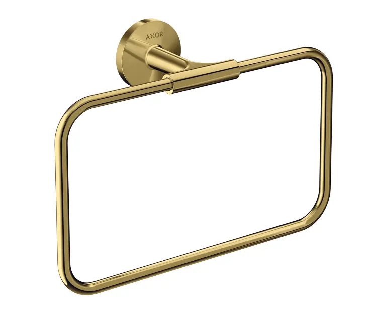 Axor Universal Circular - Portasciugamani, effetto oro lucido 42823990 ...