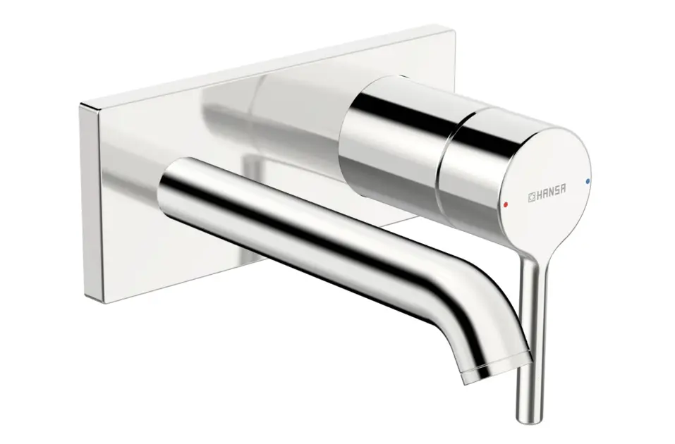Hansa Vantis Style - Mitigeur de lavabo encastré, chrome 54802107 ...