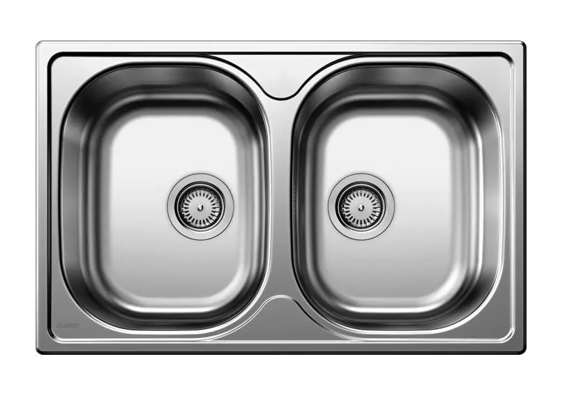 Blanco Tipo 8 - Fregadero, 78x50 cm, acero inoxidable 513459 | Sanitino.es