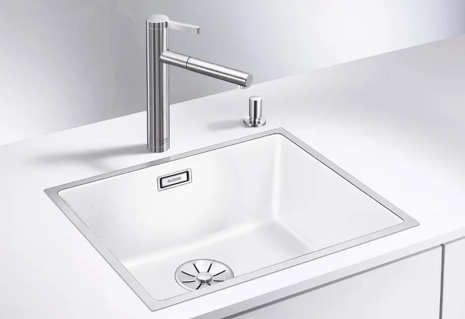 Blanco Subline 500 - Lavello in silgranit, 54x44 cm, con comando remoto ...