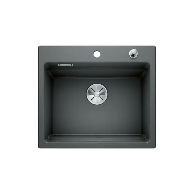 Blanco Etagon 6 - Keramický dřez, 58x51 cm, s ovládáním odtoku a ...