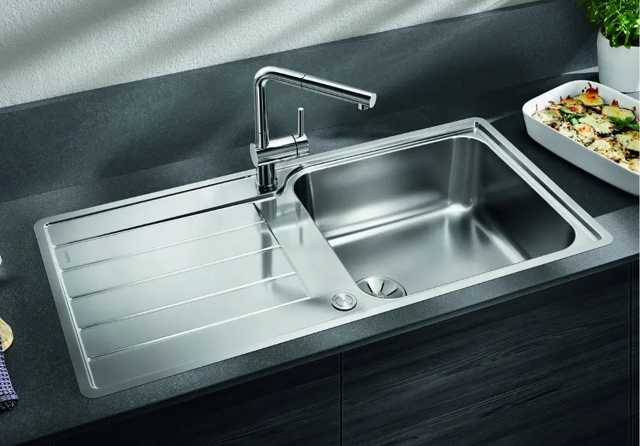 Blanco Classimo - Lavello, 100x50 cm, con comando dello scarico, InFino ...