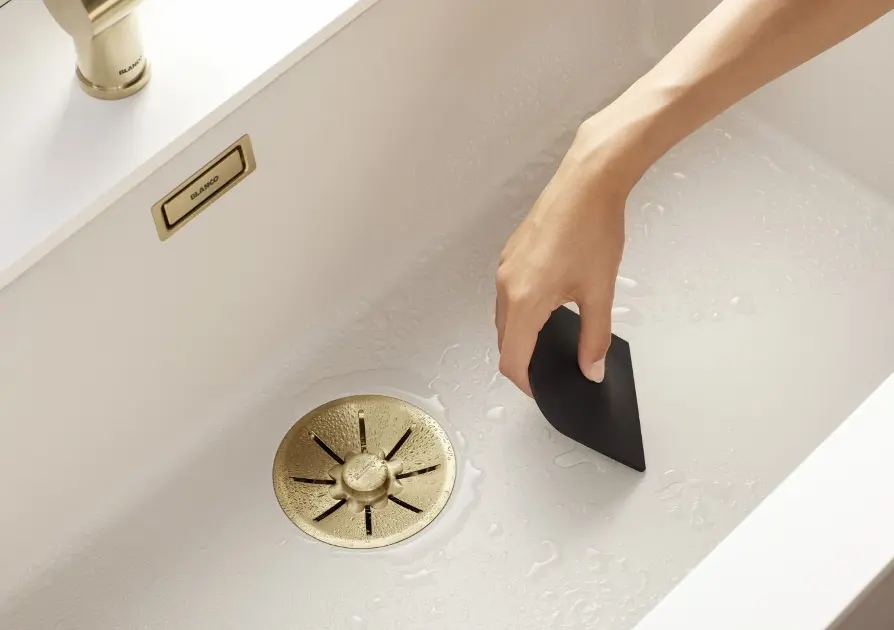 Blanco Accessoires - Überlaufset C-overflow für Einzelbecken, gold ...