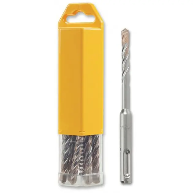DeWALT Toebehoren - SDS Plus betonboor set, 6x160 mm, 10 stuks DT9815 | Sanitino.nl