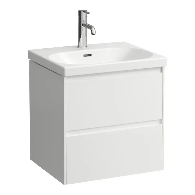 Laufen Lani - Mueble de lavabo 5x5x5 cm, 2 cajones, blanco brillante ...
