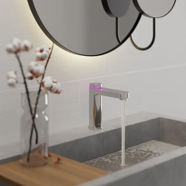 Steinberg iFlow - Miscelatore elettronico da lavabo, cromo 390 1000 ...