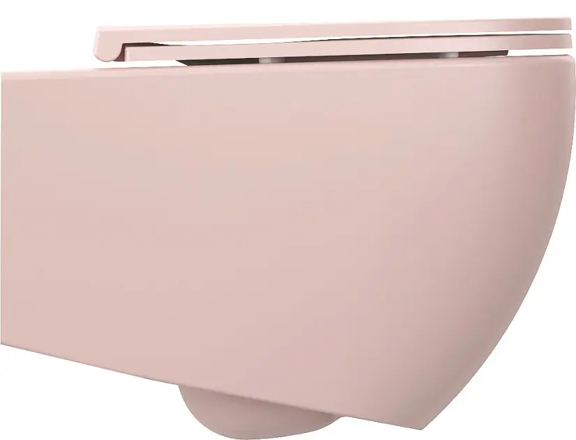 Sapho Isvea - Hangend toilet INFINITY, Rimless, zalm roze 10NF02001-2S ...