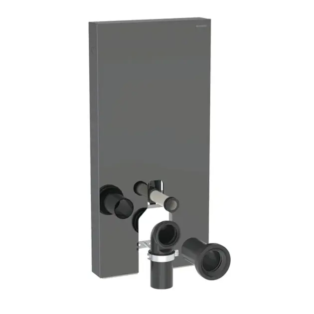 Geberit Monolith Plus - Sanitärmodul für Stand-WC, 101 cm, Anschluss ...