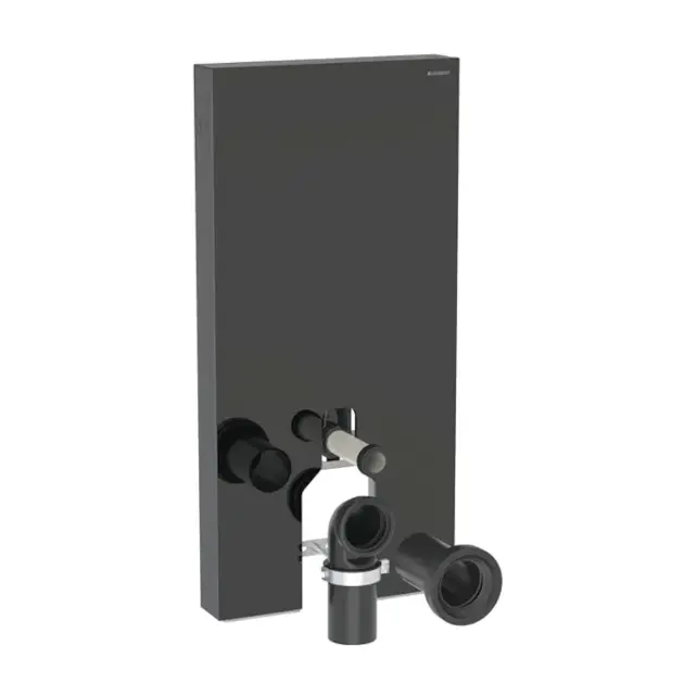 Geberit Monolith Plus - Sanitärmodul für Stand-WC, 101 cm, Anschluss ...