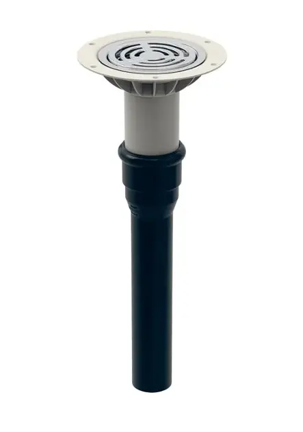 Geberit - Siphon de sol, avec grille, en acier inoxydable 154.058.00.1 ...