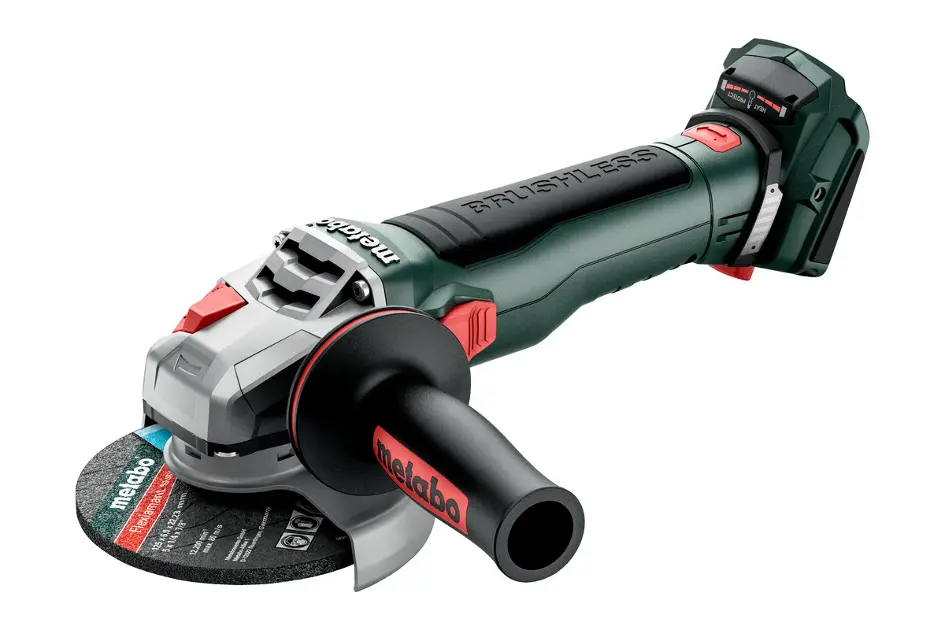 Metabo Outillage - Meuleuse d'angle sans fil 18V 125 mm, sans batterie ni chargeur 613054840 ...