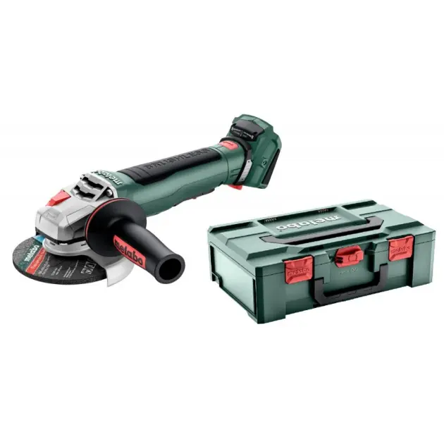 Metabo Outillage - Meuleuse d'angle sans fil 18V 125 mm, sans batterie ni chargeur 613059840 ...