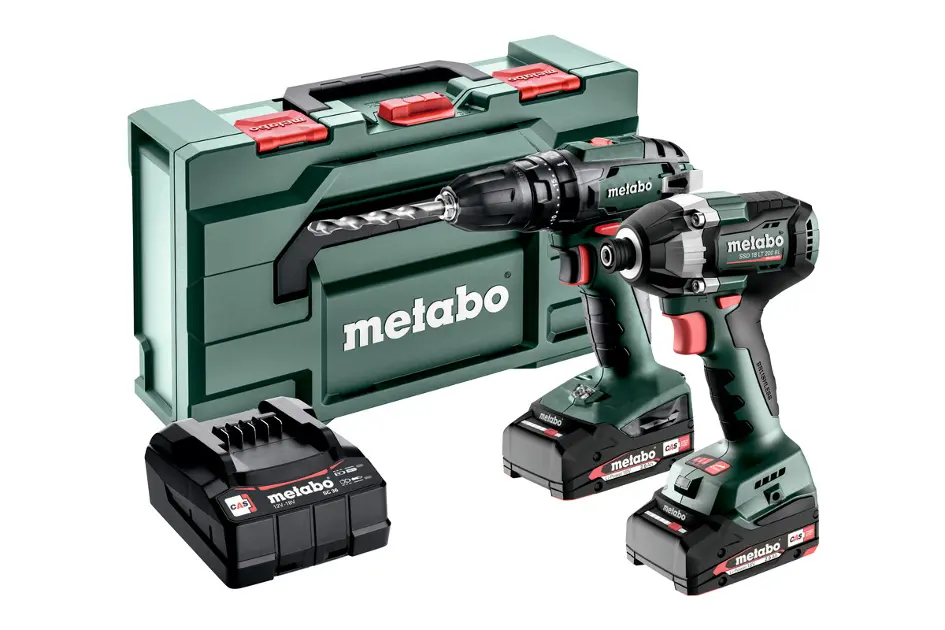 Metabo Werkzeuge - 18V Akku-Schlagbohrschrauber und Schlagschrauber-Set ...