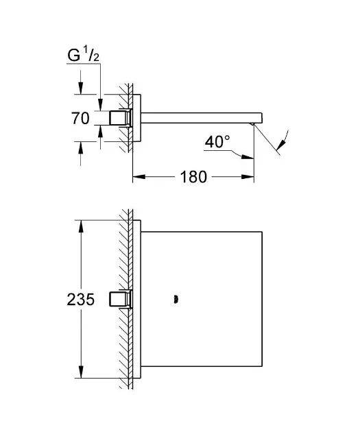 Grohe Allure - Tuyau d’écoulement de baignoire, chrome 13317000 ...
